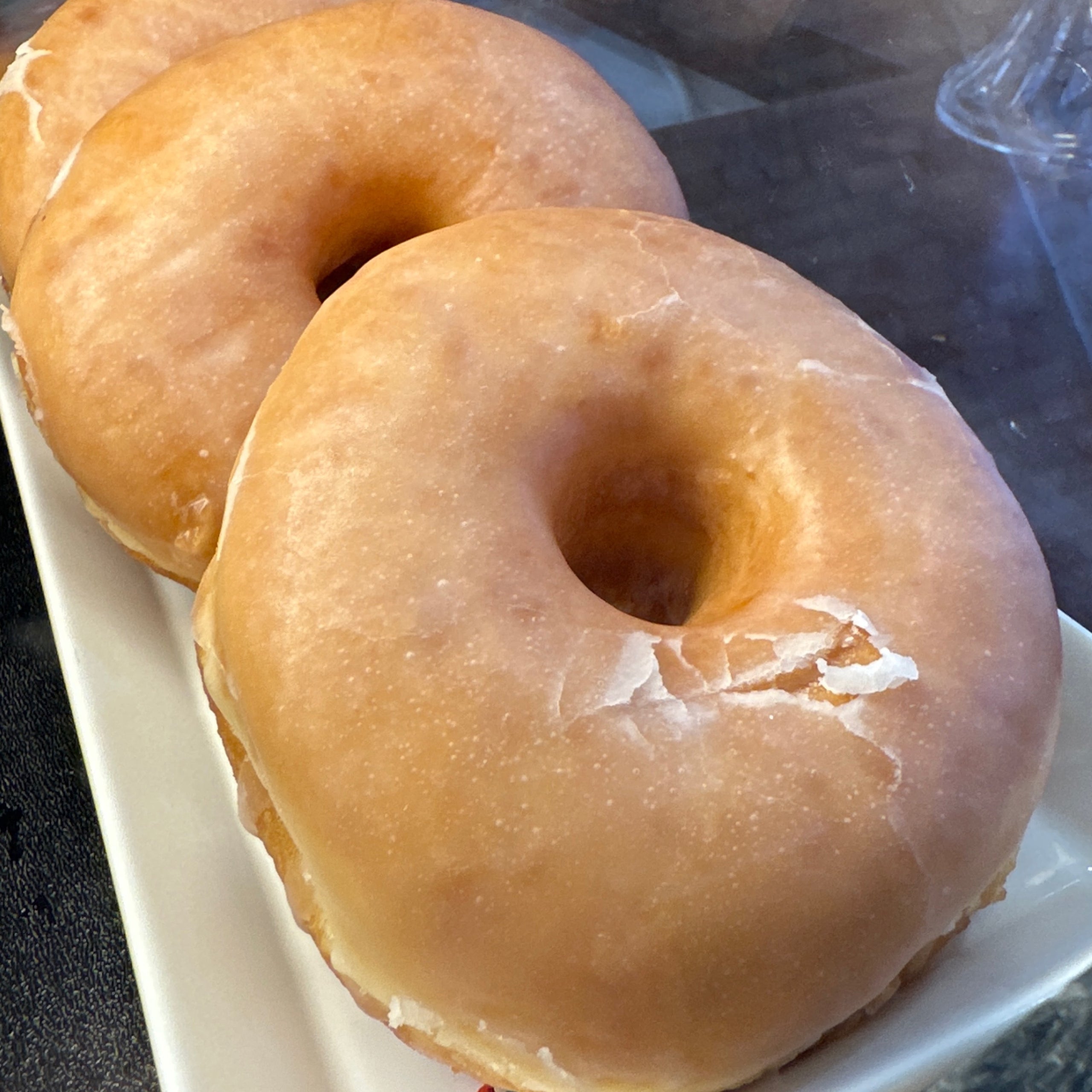 Jumbo Glazed Ring Donut | Good Deeds Coffee
